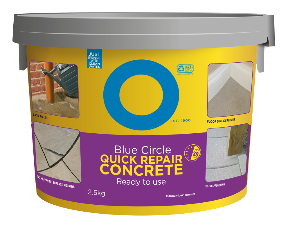 Cement patch mix store