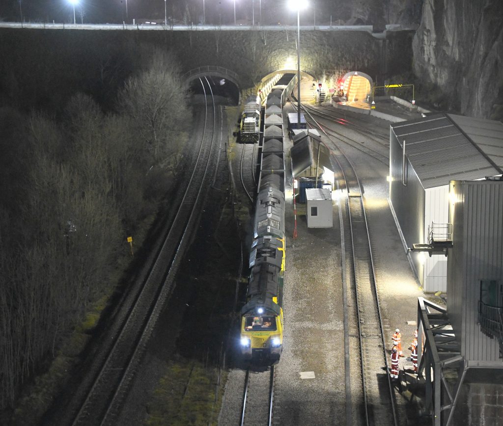 JUMBO TRAIN TRIALLED FROM TARMAC’S TUNSTEAD SITE | Tunstead