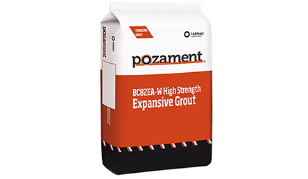 BC82EA-W High Strength Expansive Grout – Tarmac