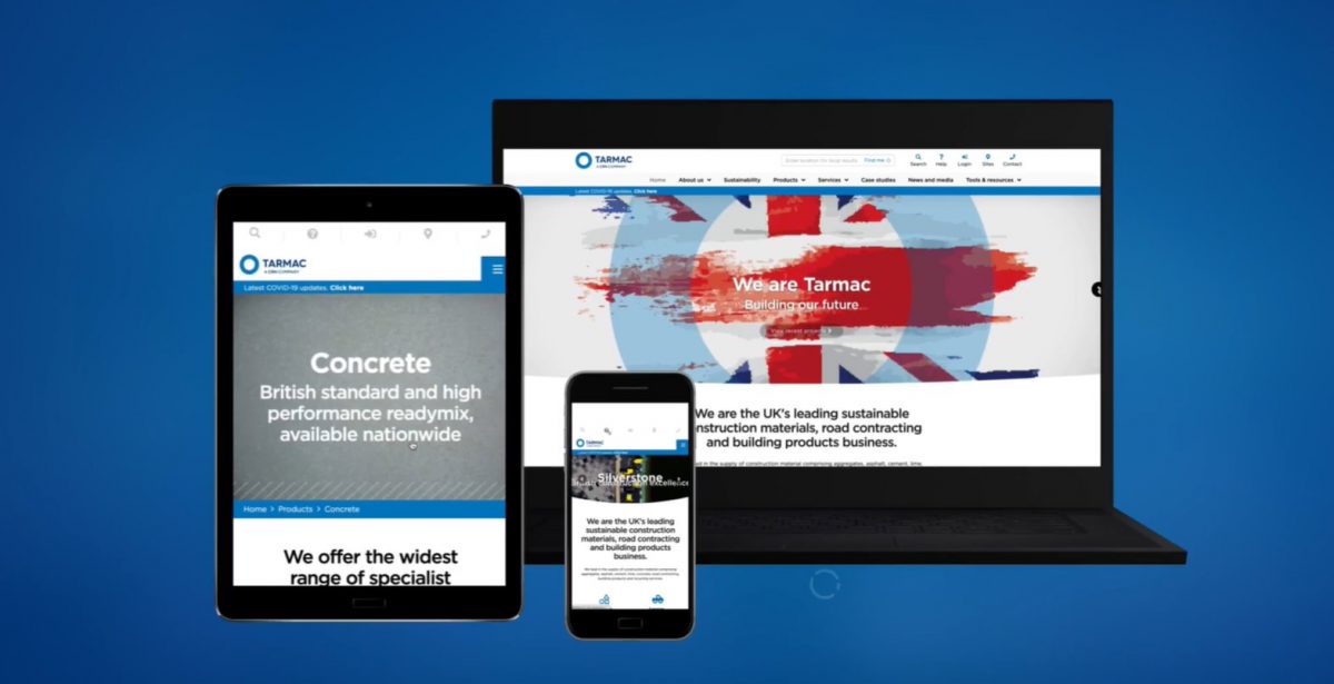 Tarmac launches new website to boost customer service excellence - Tarmac