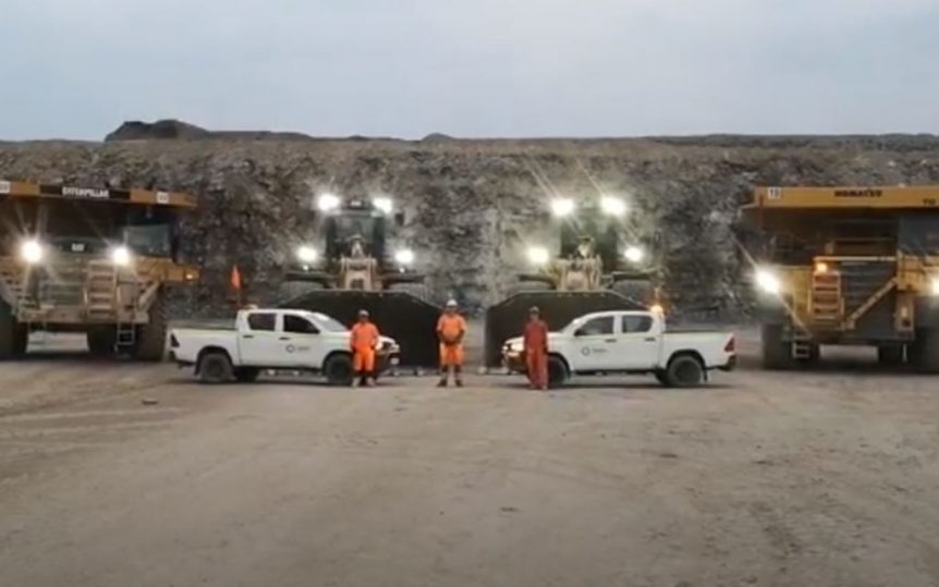 Tunstead quarry shows support for key workers - Tarmac