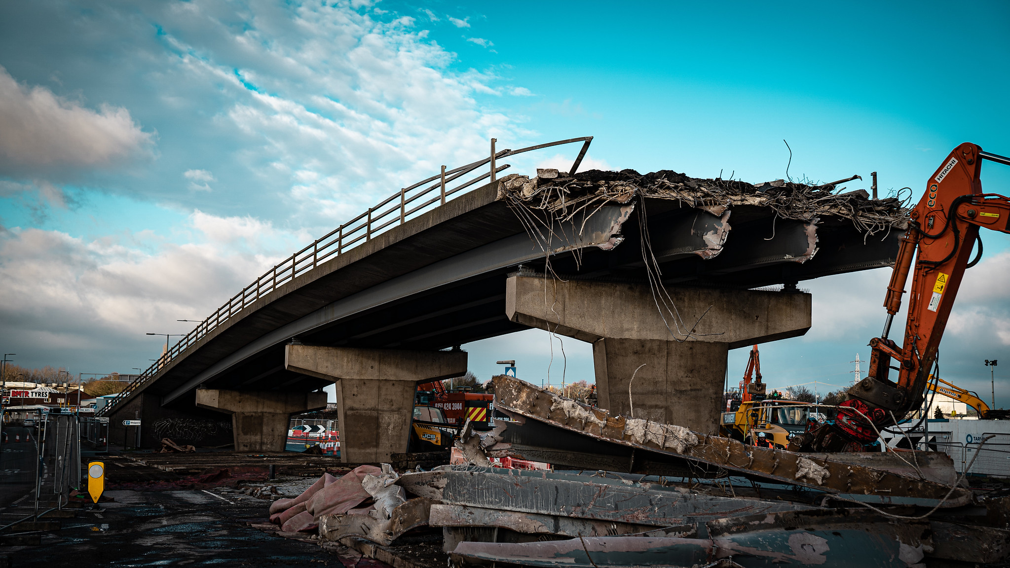 Tarmac completes safe dismantling of Perry Barr flyover - Tarmac