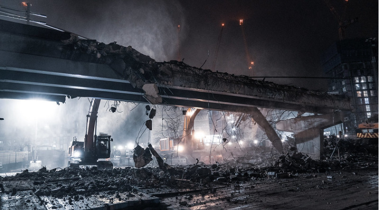 Tarmac completes safe dismantling of Perry Barr flyover - Tarmac