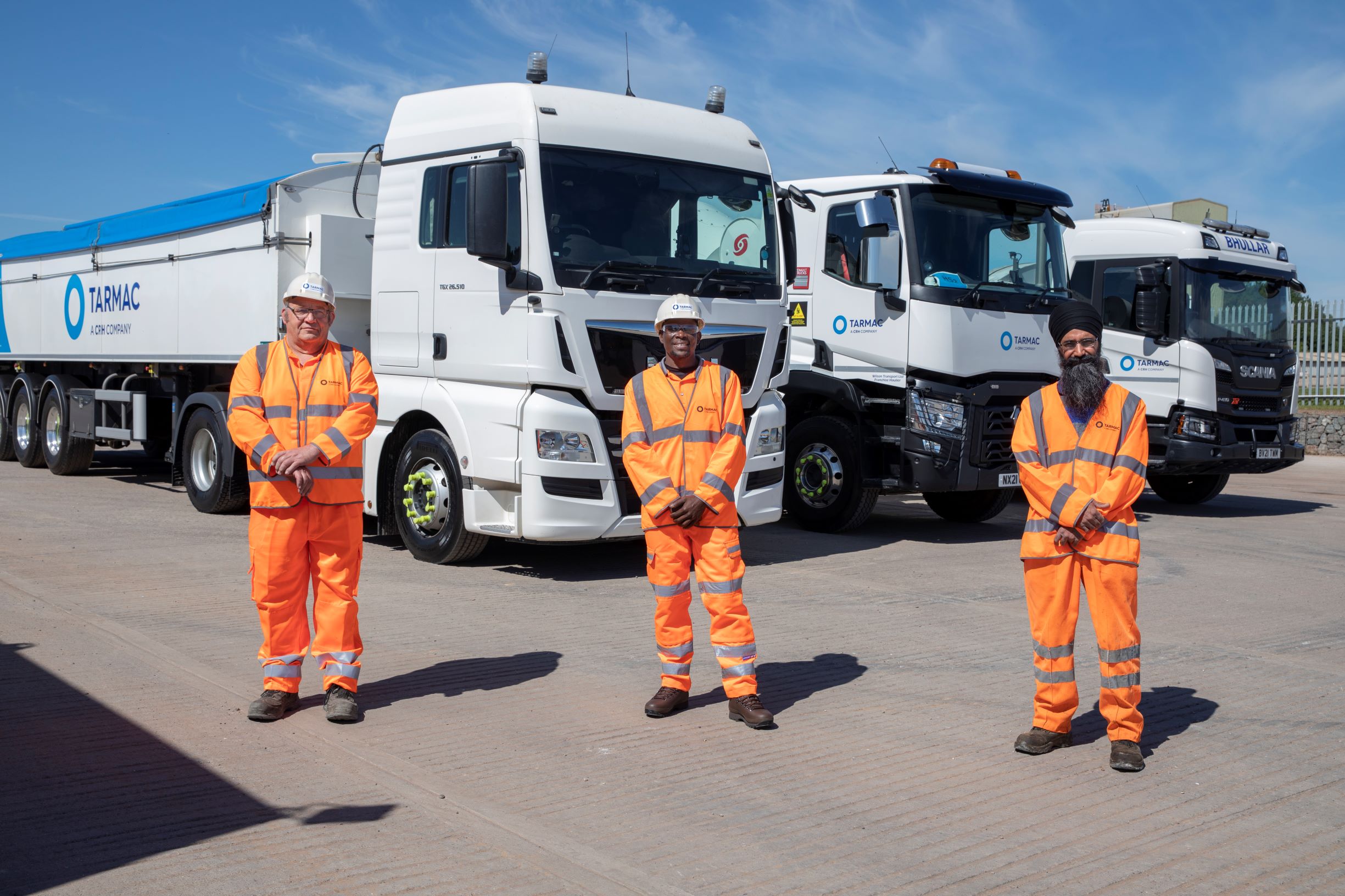 Tarmac reaches major milestone for HGV emissions standard - Tarmac