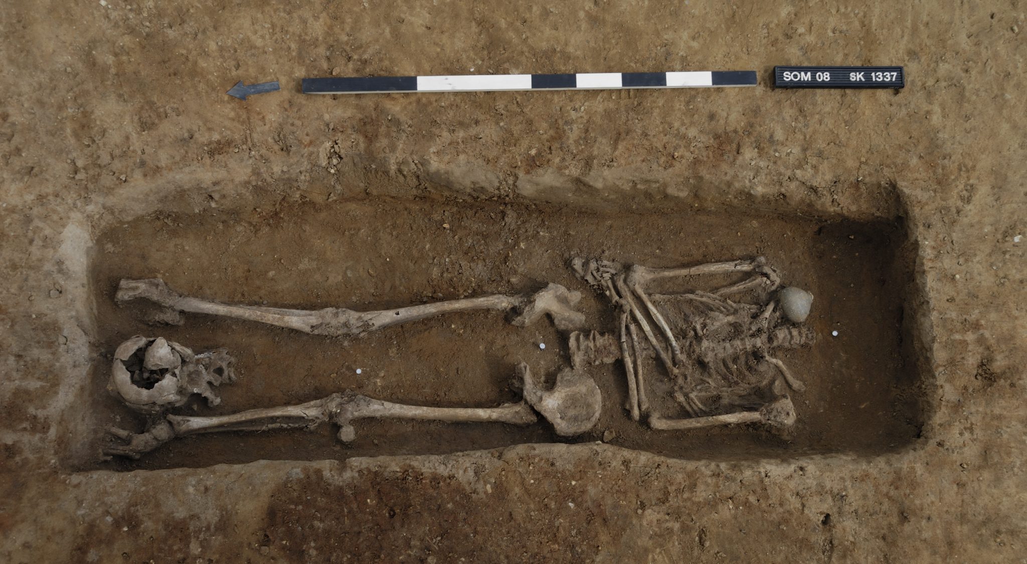 Roman burial site containing dark secrets unearthed at Cambridgeshire ...