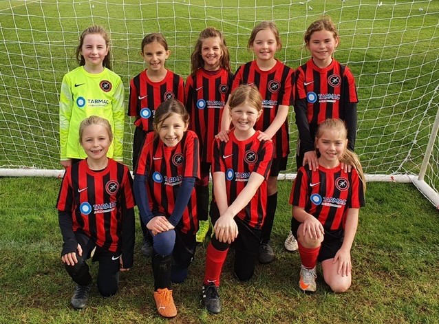 Barrow Town girls look to the stars after backing from Tarmac - Tarmac