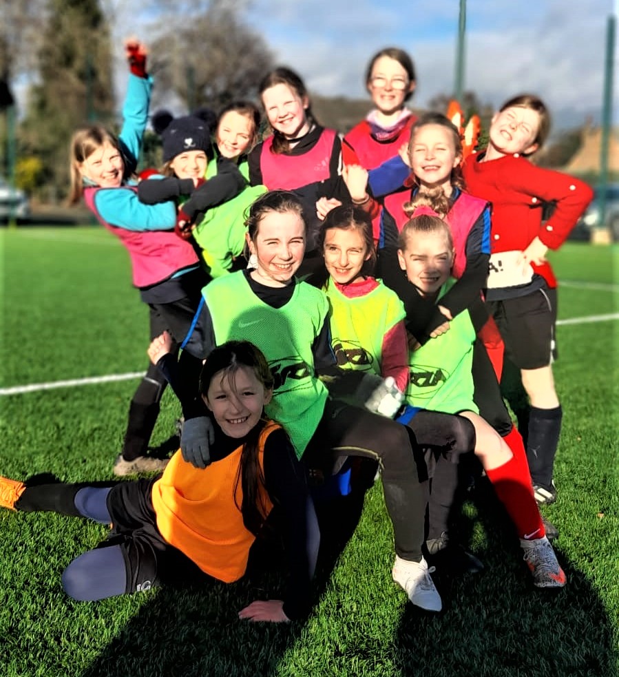 Barrow Town girls look to the stars after backing from Tarmac - Tarmac