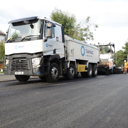 Saving carbon in road resurfacing with warm mix asphalt – Tarmac