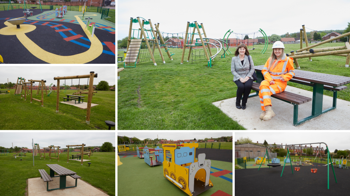 Designed for two legs or four, a newly refurbished recreation ground in ...