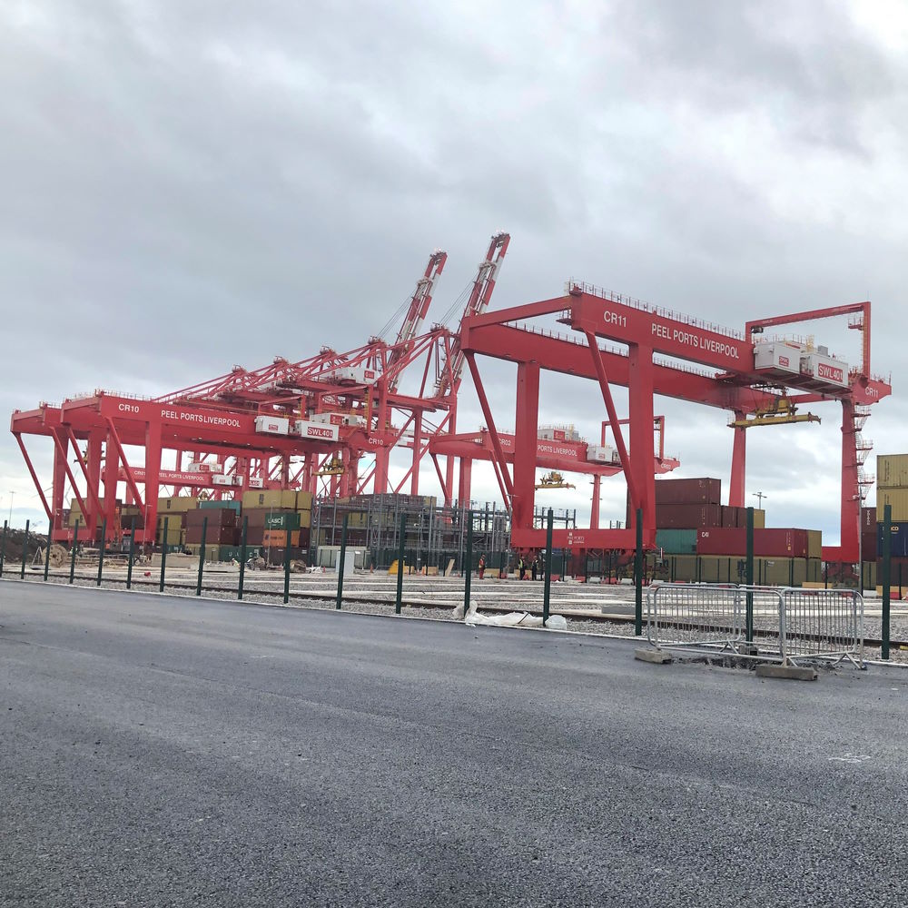 Fibre reinforced concrete for container terminal – Tarmac