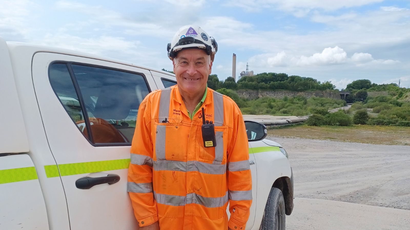Dedicated employee celebrates long service with Tarmac - Tarmac