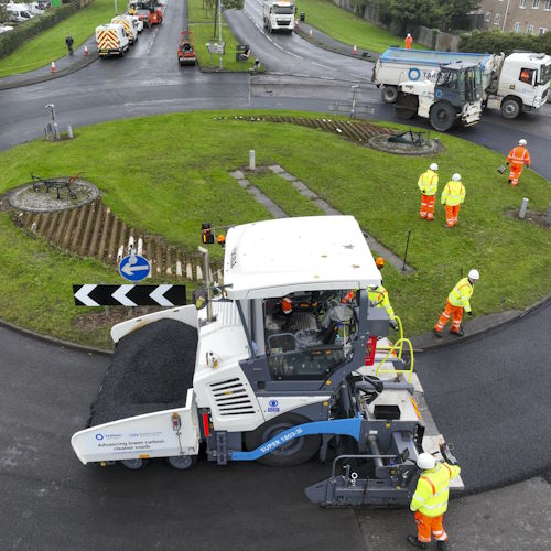 Low carbon biogenic asphalt for road surfacing – Tarmac