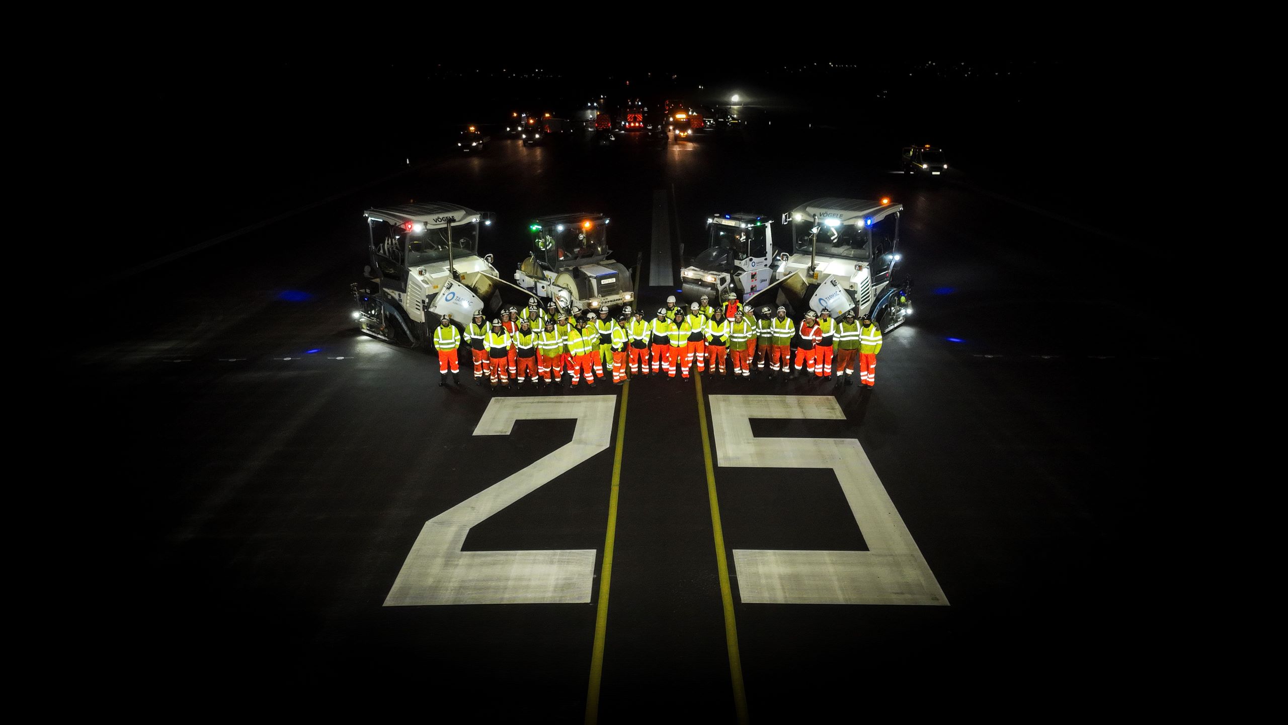 Newcastle Airport resurfacing is a runway success